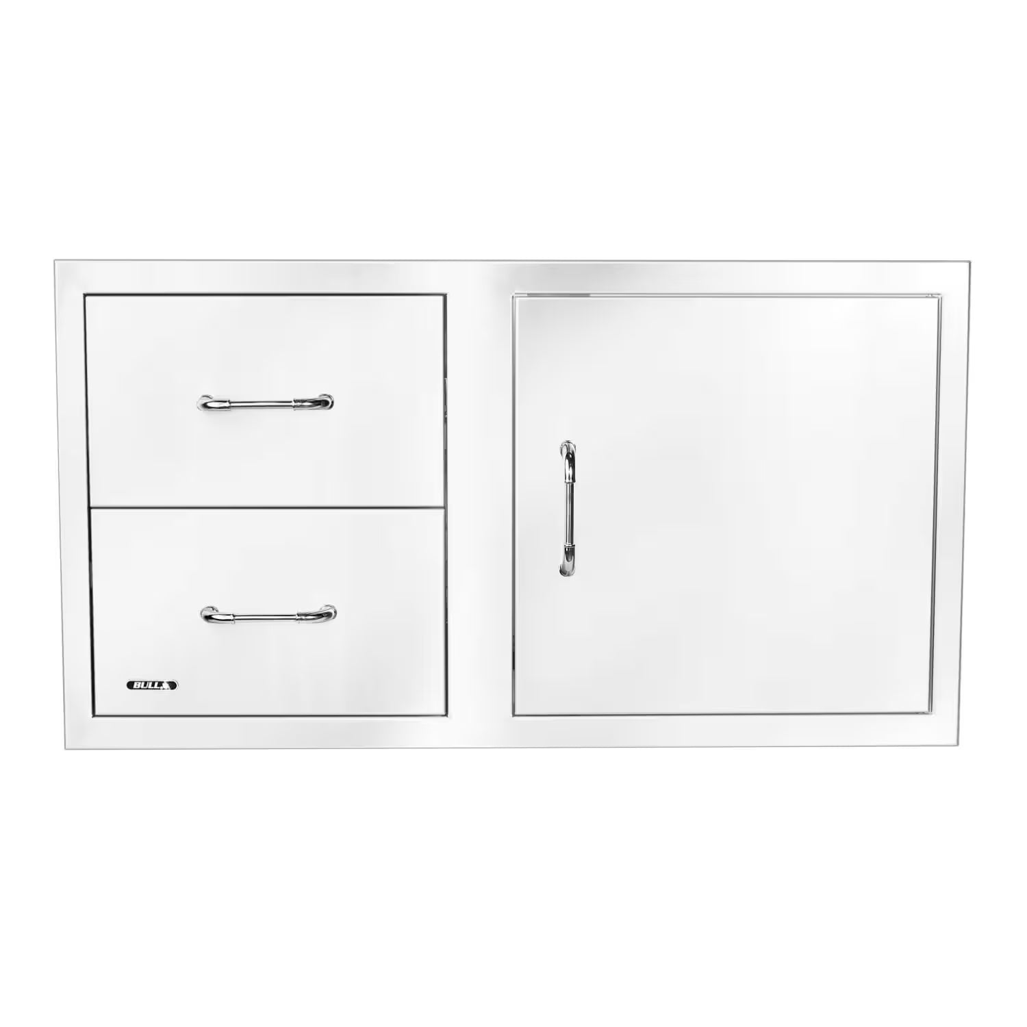 Bull 30-Inch Stainless Steel Double Trash & Recycle Drawer